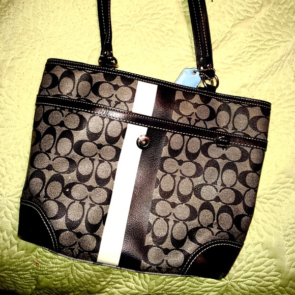 Coach | Bags | Printed Coach Tote | Poshmark